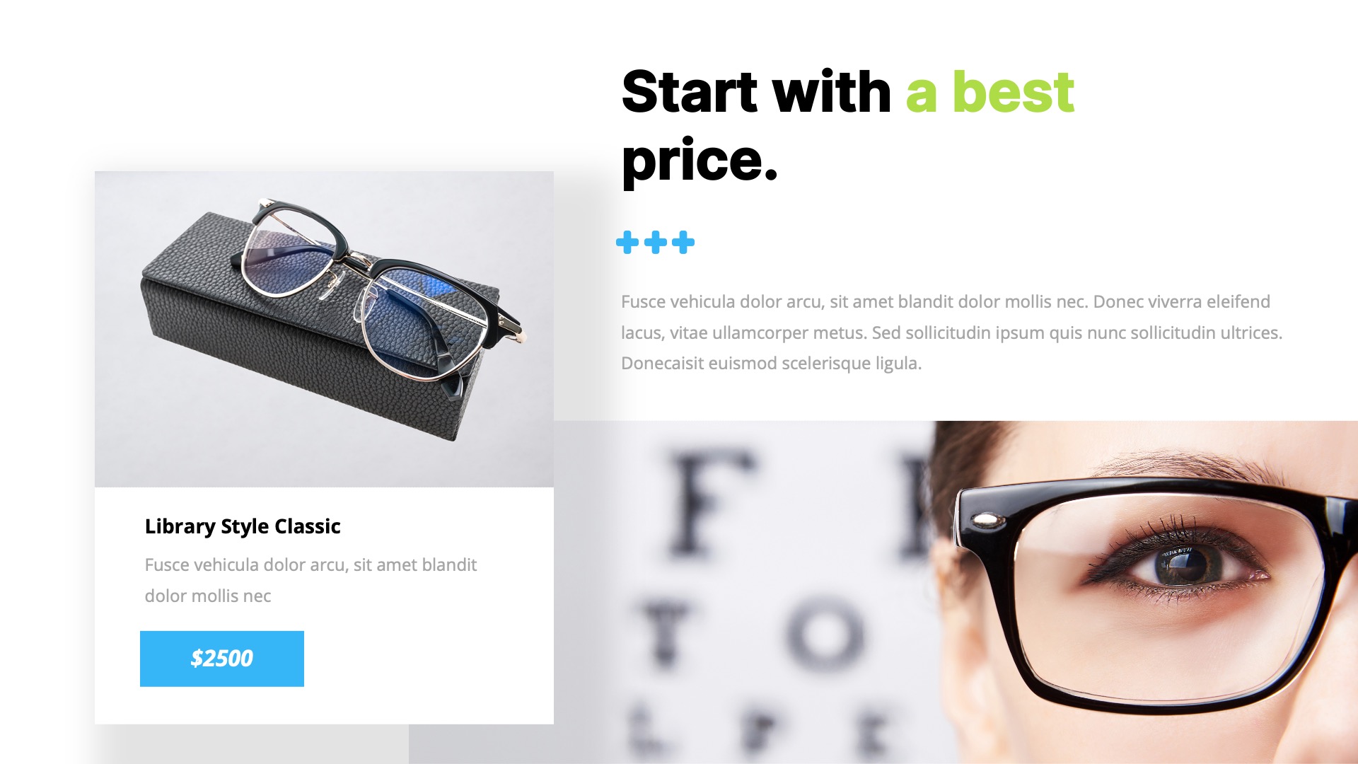 Optica - Optometrist & Eyecare Google Slides Template, Presentation ...