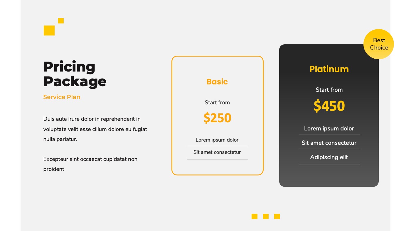 Piksels - Creative Agency Google Slides, Presentation Templates ...
