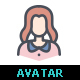 People Avatar Line with Color Icons, Icons | GraphicRiver