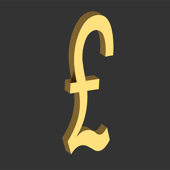 Pound Sign by sohelbdcreation | 3DOcean