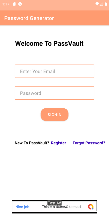 Password manager App With Firebase and Admob by WebExpertBD | CodeCanyon