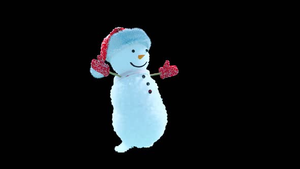 Snowman Dancing HD, Motion Graphics | VideoHive