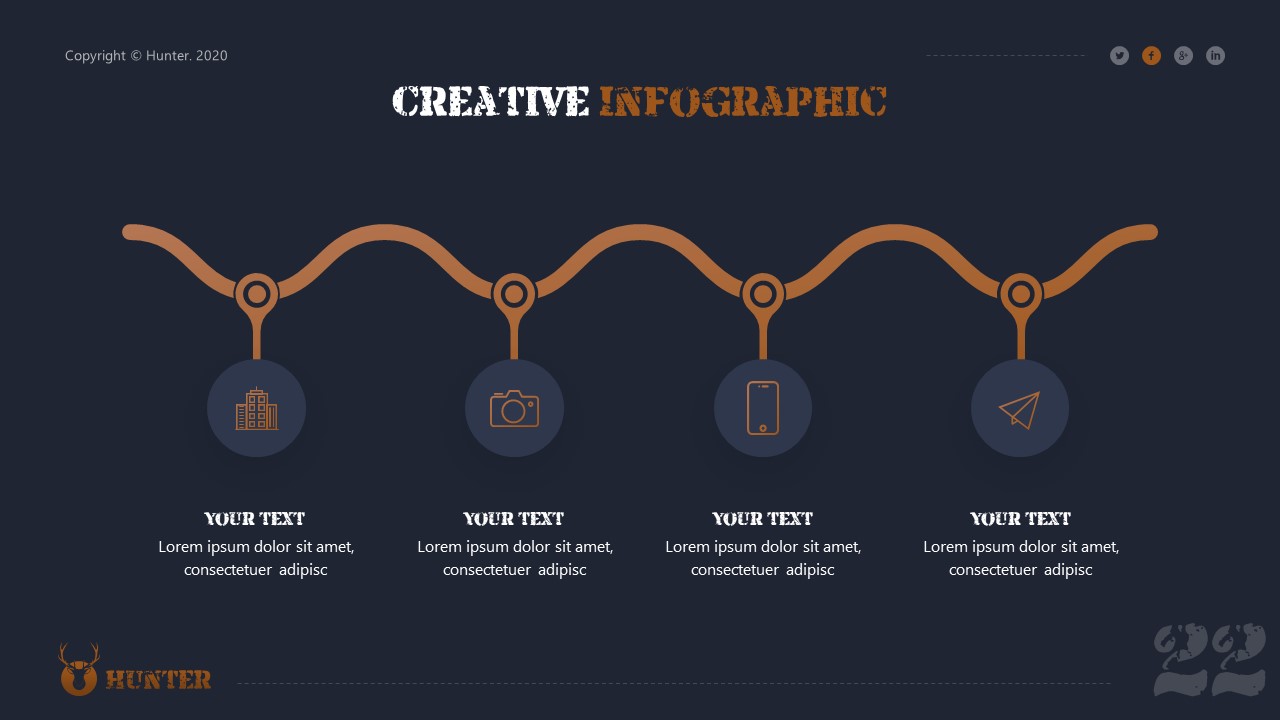 Hunter Hunting Powerpoint Presentation Template Fully Animated ...