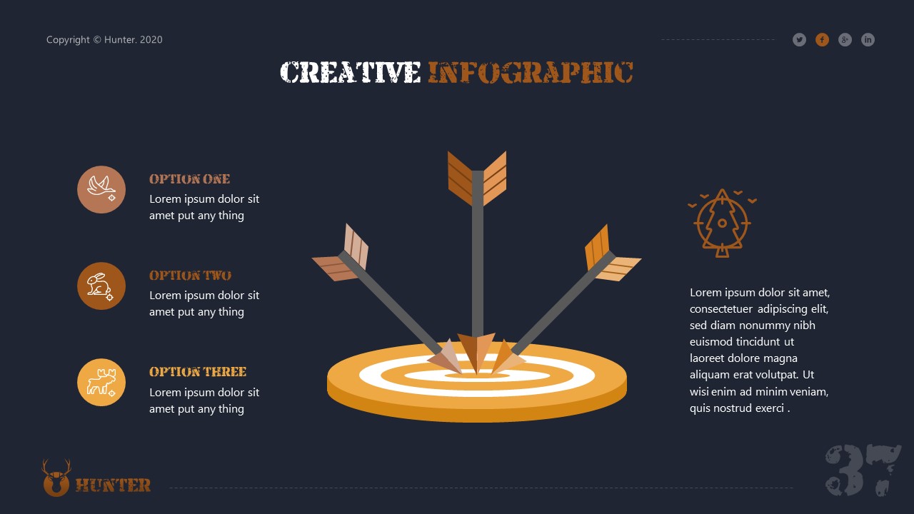 Hunter Hunting Powerpoint Presentation Template Fully Animated ...