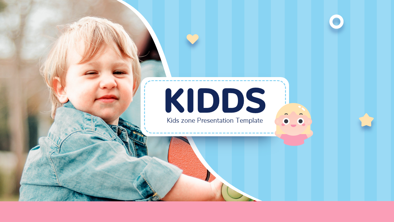 Kidds - Kids & Baby Google Slides Presentation, Presentation Templates