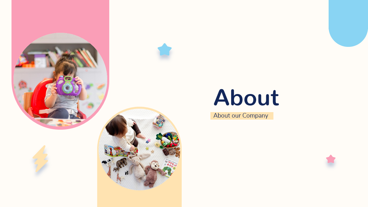 Kidds - Kids & Baby Google Slides Presentation, Presentation Templates