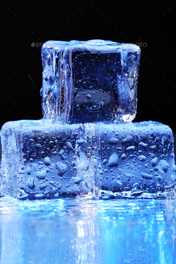 Composition of ice cubes Stock Photo by Microstock_Growth | PhotoDune