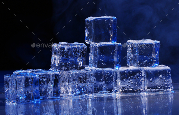 Composition of ice cubes Stock Photo by Microstock_Growth | PhotoDune