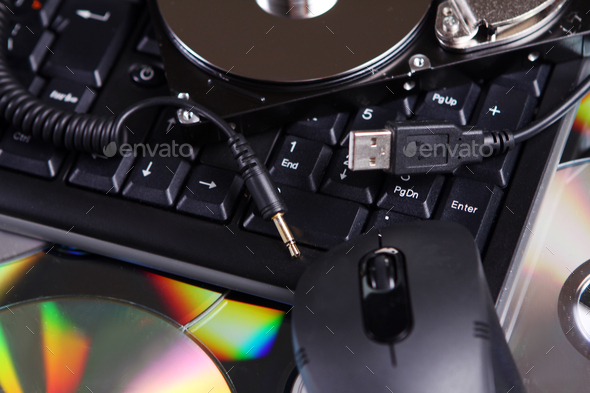 Different computer devices and equipment Stock Photo by Microstock_Growth