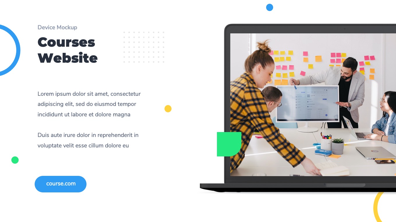 Courses - Education Google Slides Presentation, Presentation Templates