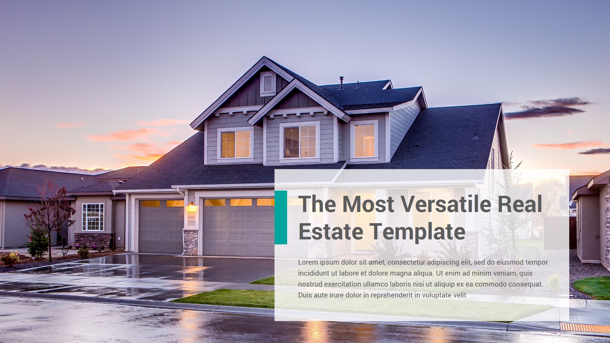 Real Estate PowerPoint Template, Presentation Templates | GraphicRiver