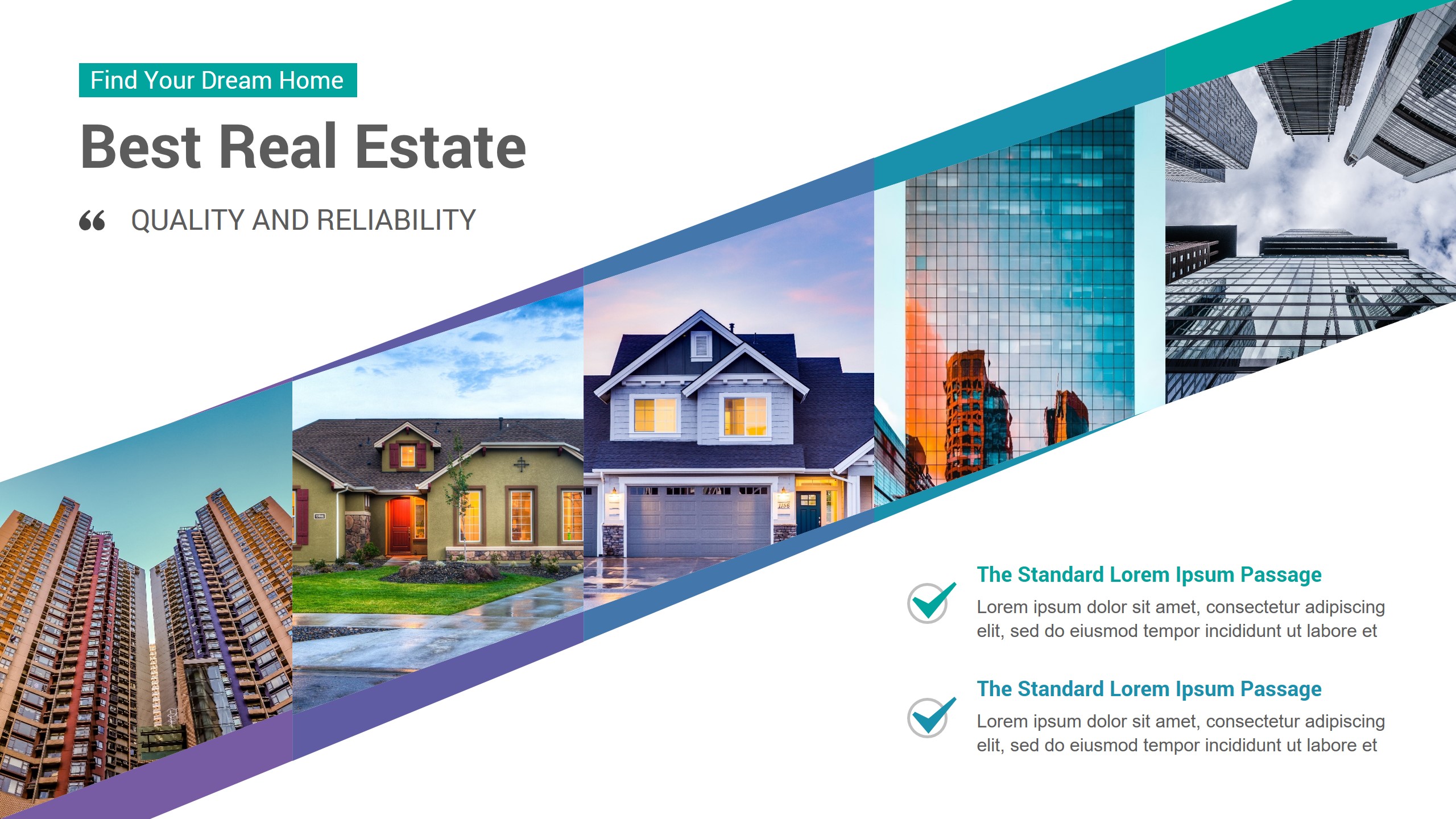 Real Estate PowerPoint Template, Presentation Templates | GraphicRiver