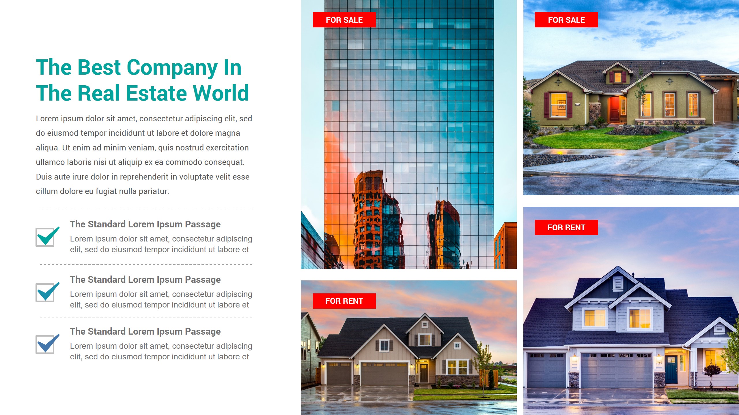 Real Estate PowerPoint Template, Presentation Templates | GraphicRiver