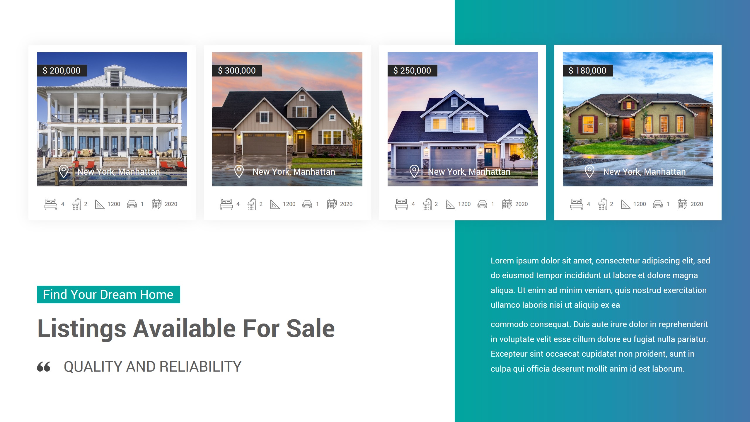 Real Estate PowerPoint Template, Presentation Templates | GraphicRiver