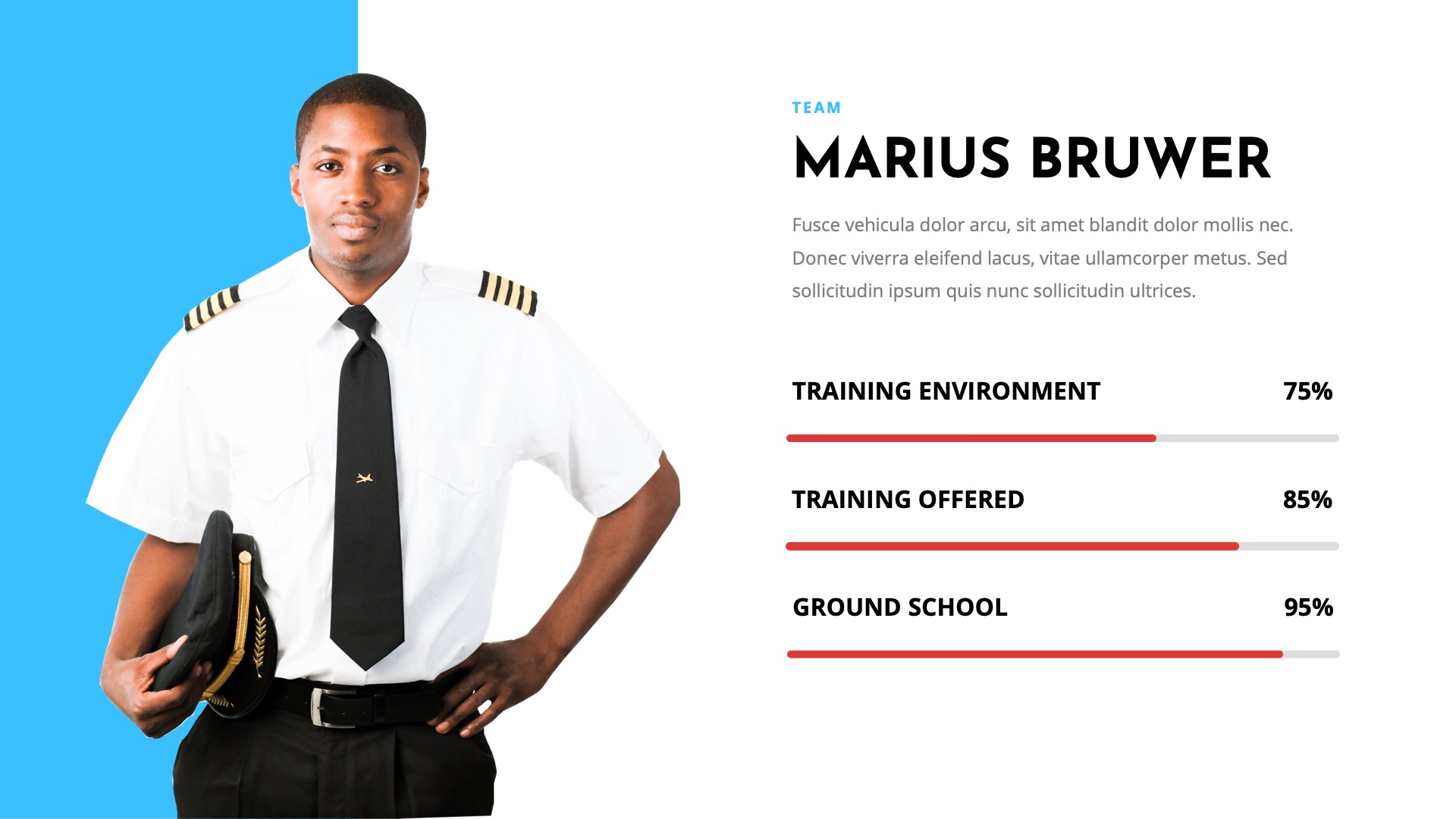 AVIATOR - Aviation & Flight School Google Slides Template, Presentation ...