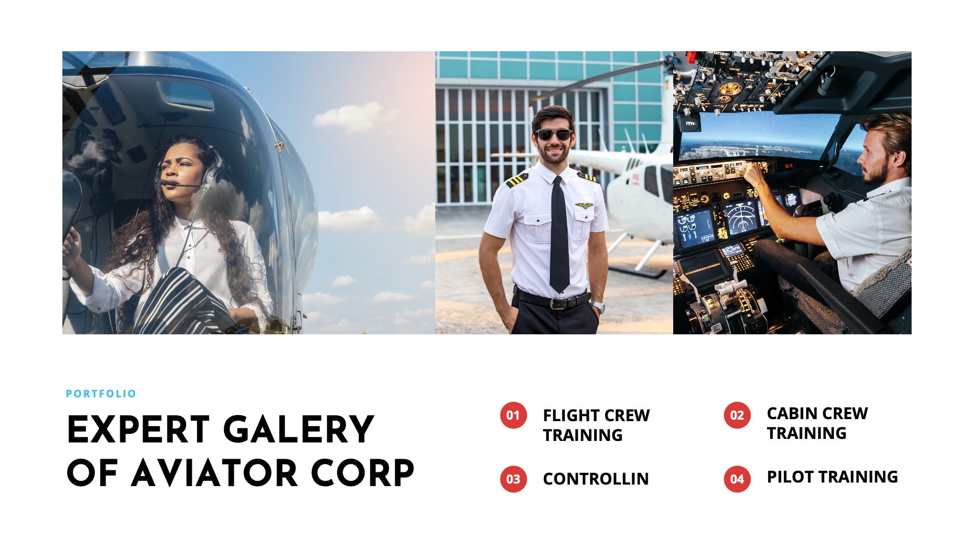 AVIATOR - Aviation & Flight School Google Slides Template, Presentation ...