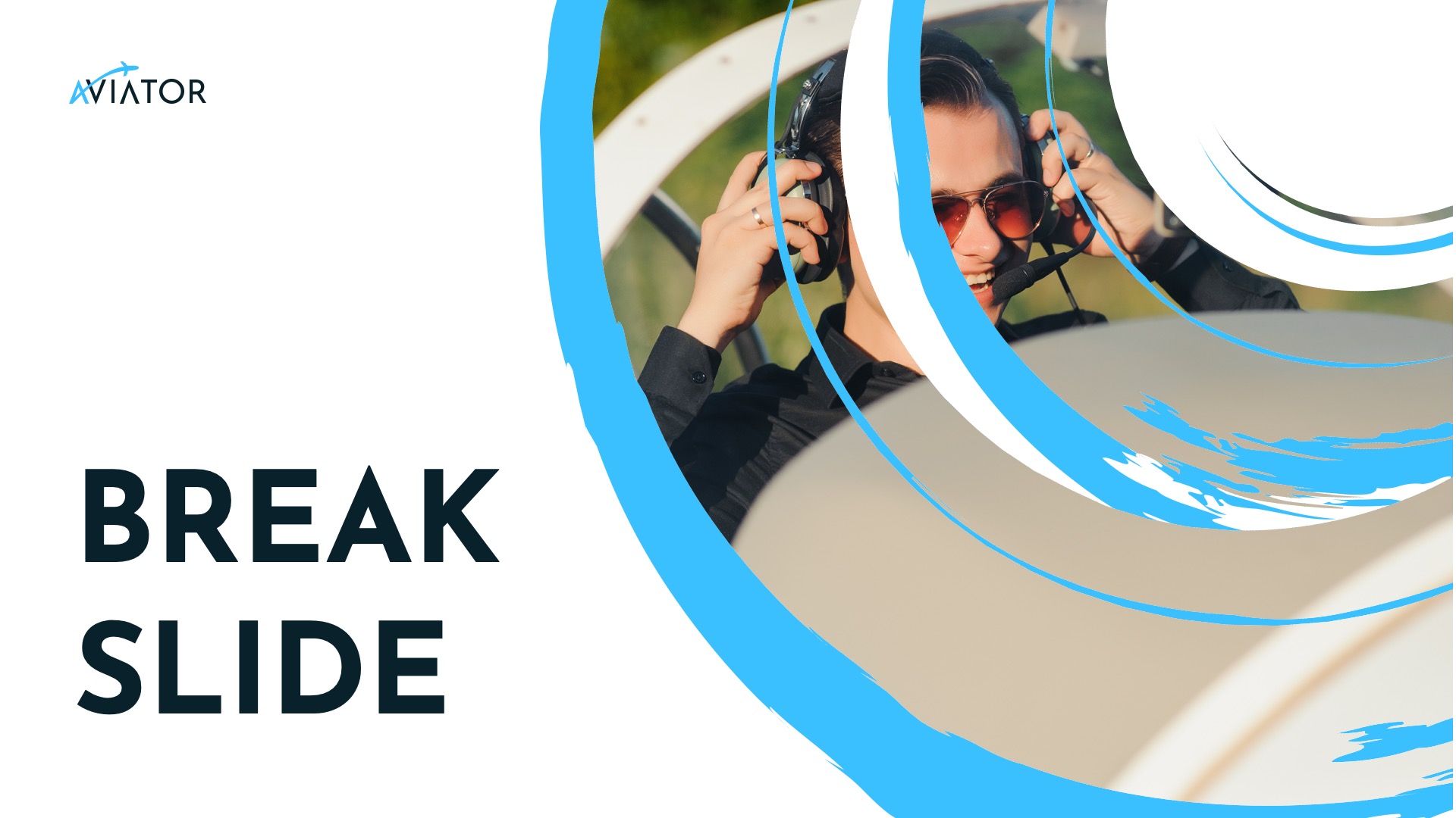 AVIATOR - Aviation & Flight School Google Slides Template, Presentation ...