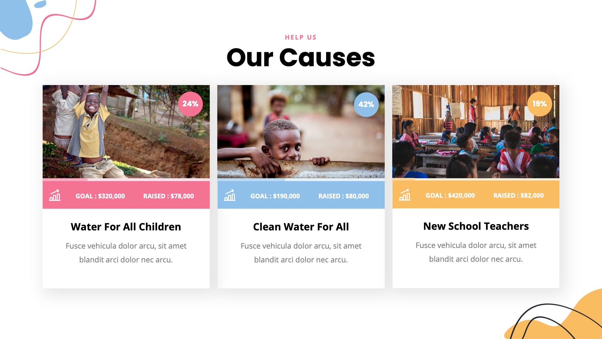 Charitio - Charity Foundation Powerpoint Template, Presentation Templates
