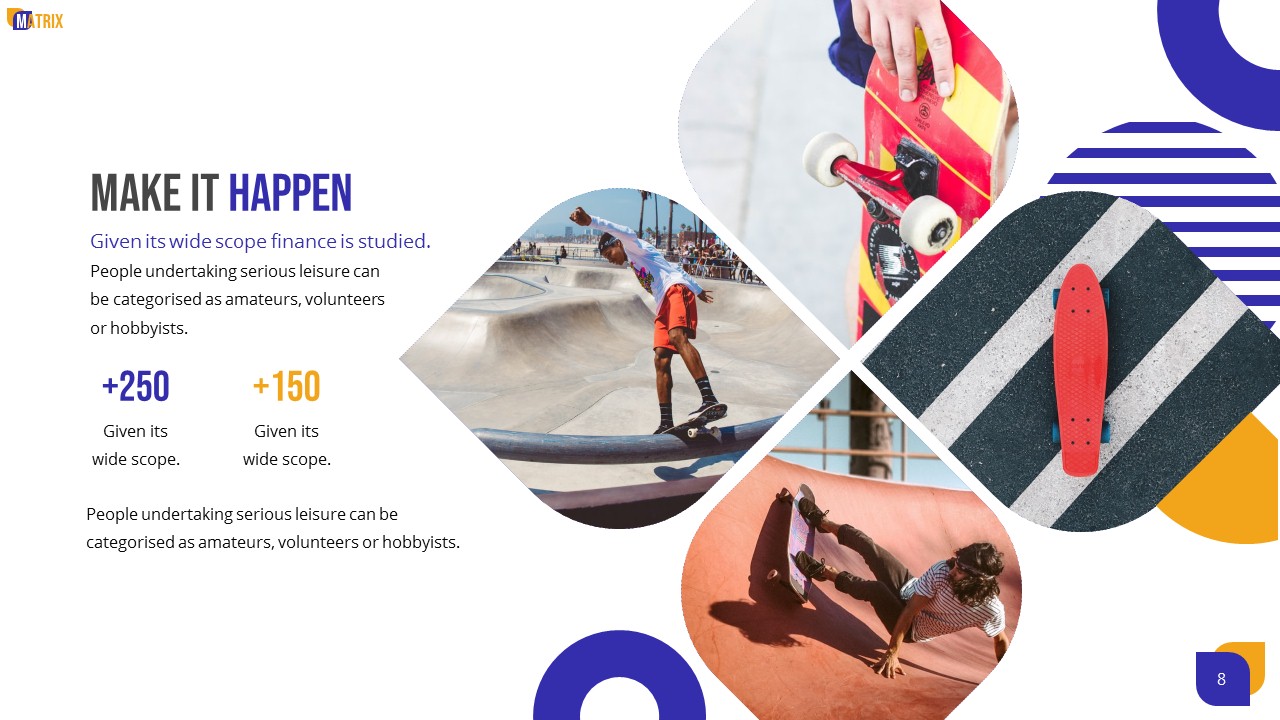 Matrix - Geometric Presentation Template, Presentation Templates ...