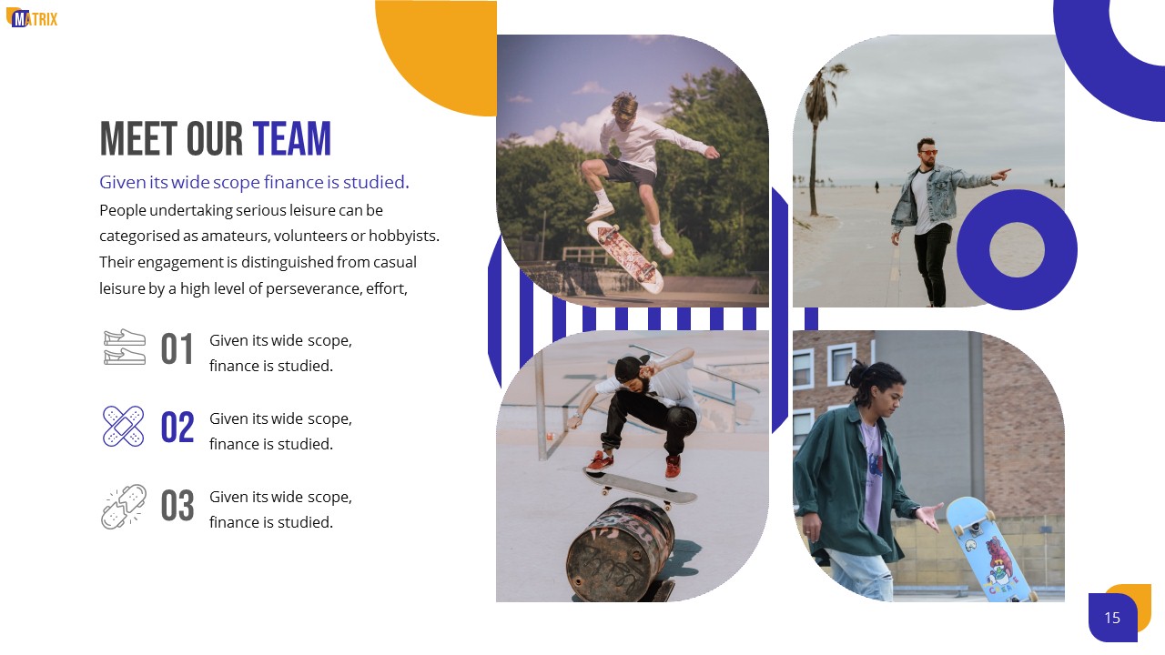 Matrix - Geometric Presentation Template, Presentation Templates ...