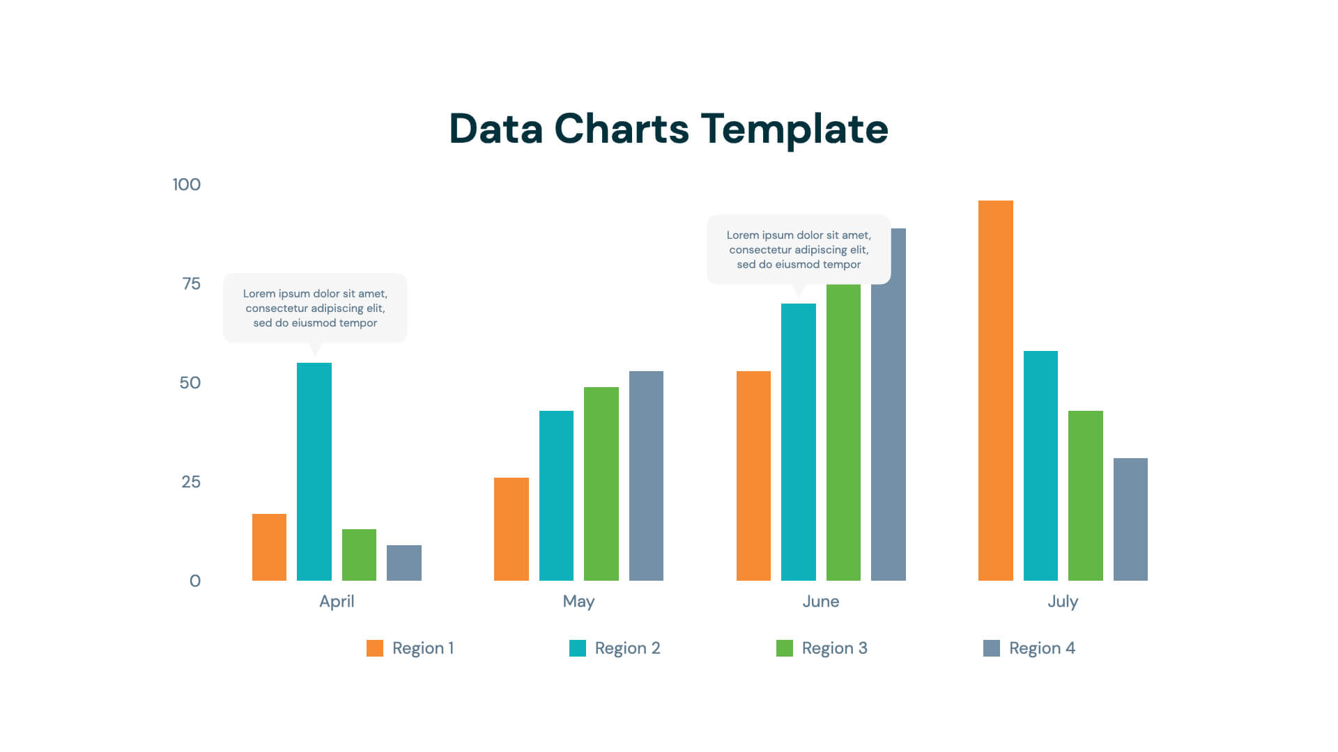 Data Chart Powerpoint Templates by Site2max | GraphicRiver