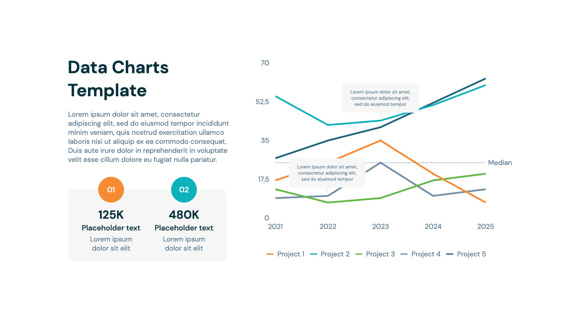 Data Chart Keynote Templates by Site2max | GraphicRiver