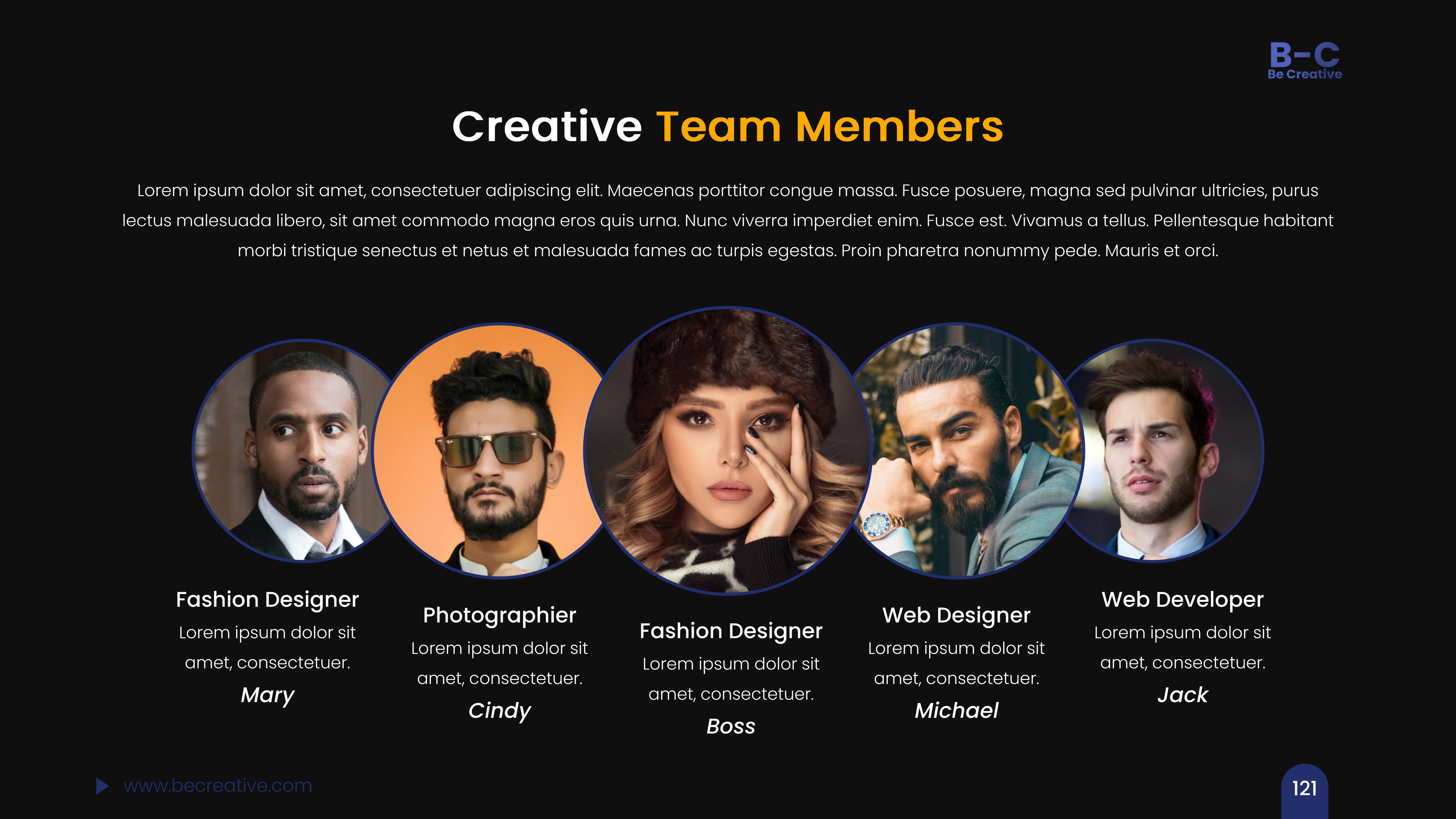 Be Creative Business Template, Presentation Templates | GraphicRiver