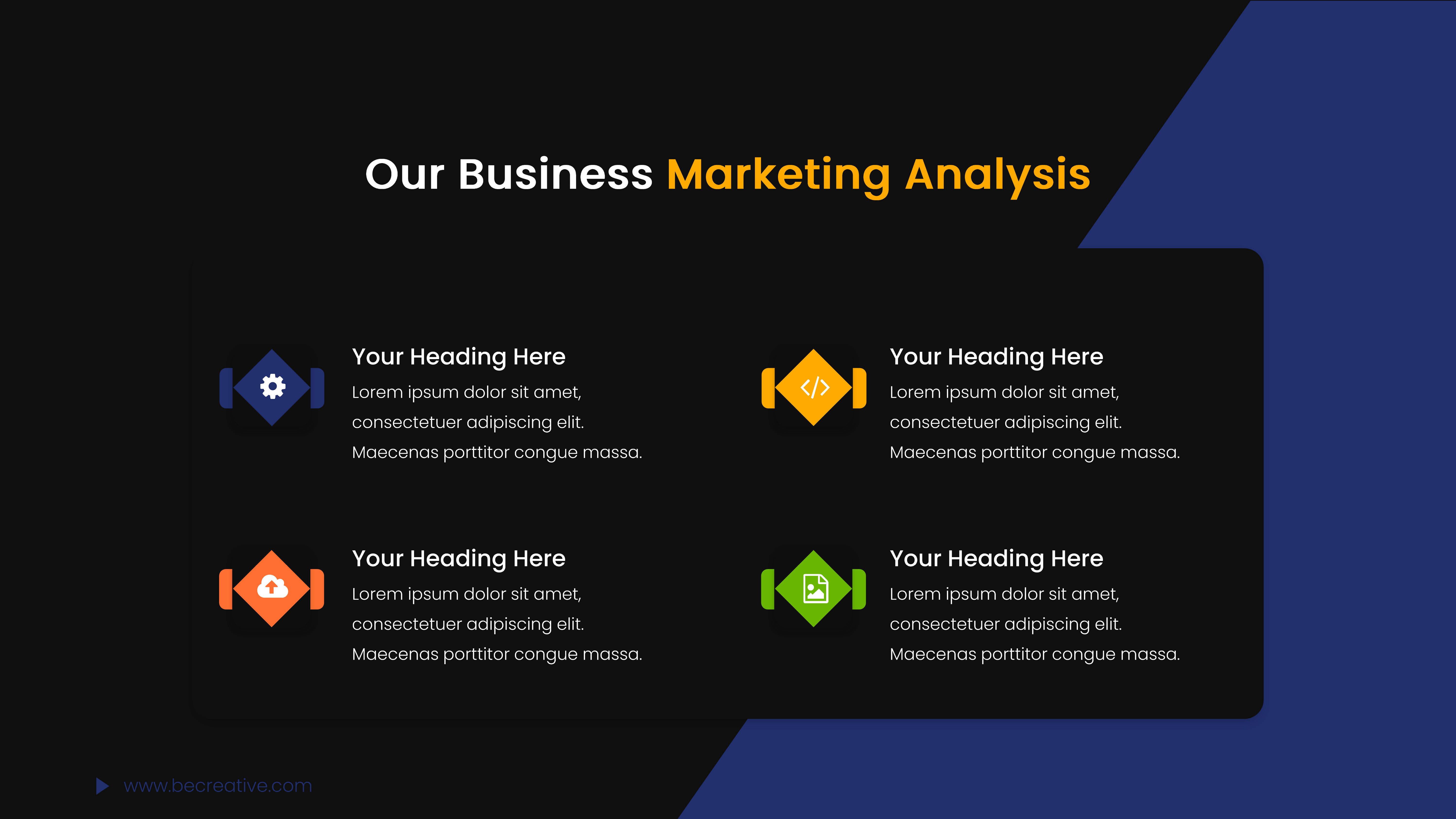 Be Creative Business Template, Presentation Templates | GraphicRiver