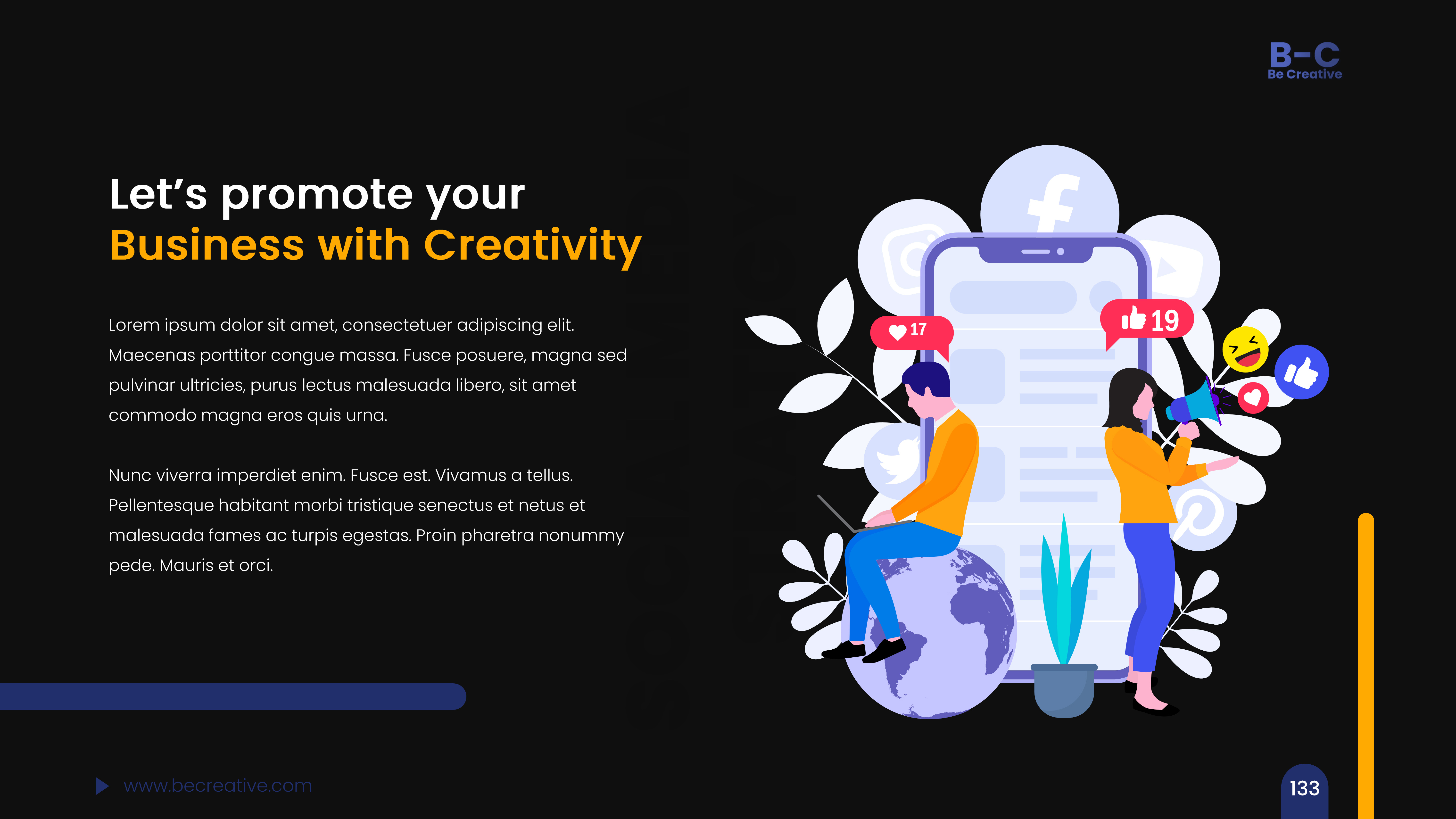 Be Creative Business Template, Presentation Templates | GraphicRiver