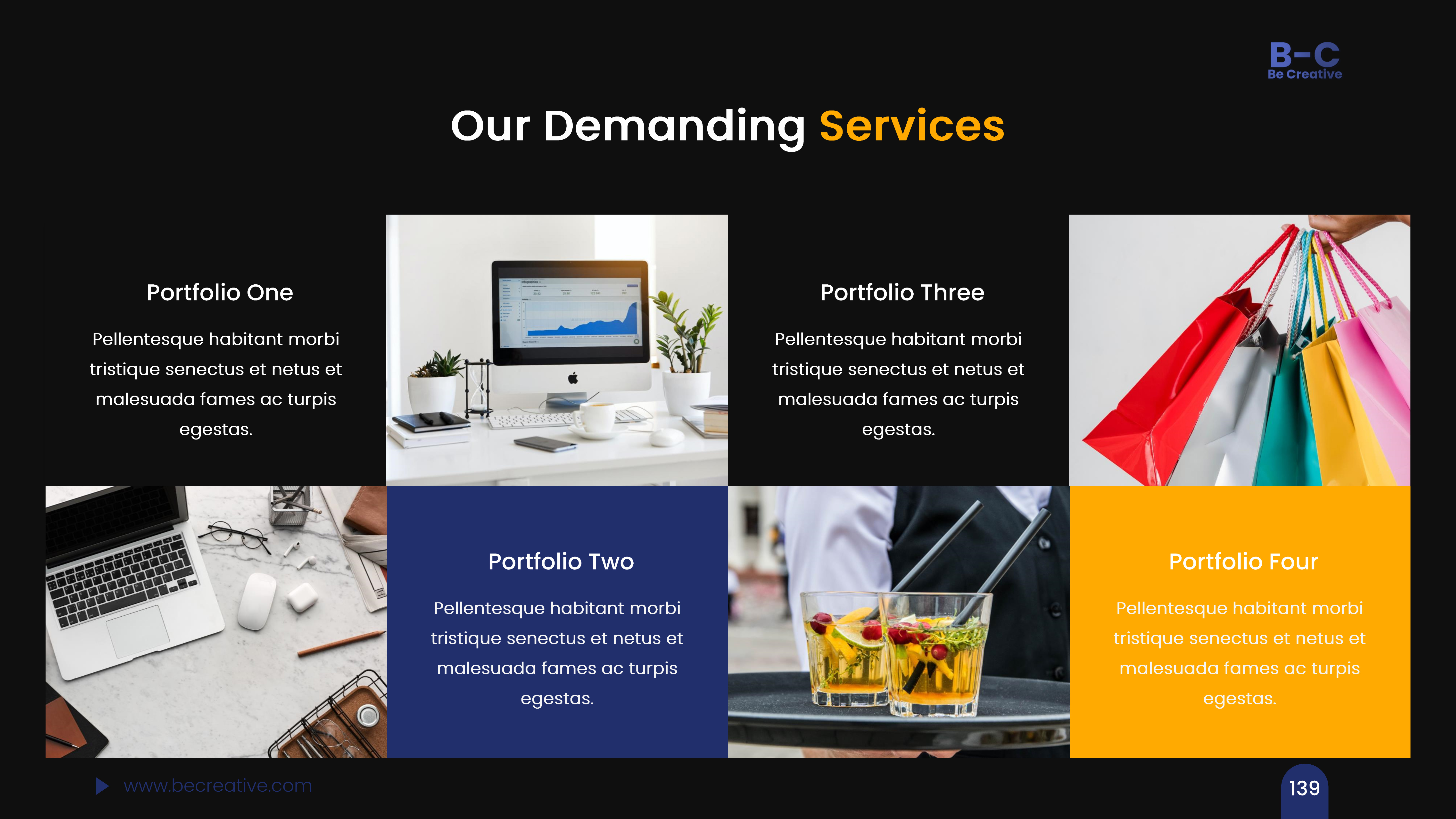 Be Creative Business Template, Presentation Templates | GraphicRiver