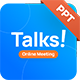 Talks Zoom PowerPoint Presentation Template Fully Animated by BrandEarth