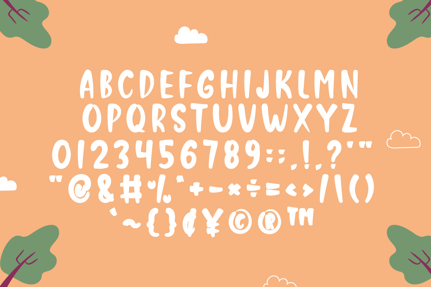 Brights - Cute Display Font, Fonts | GraphicRiver