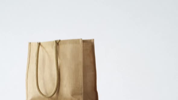 Close-up of handbag on stool, Stock Footage | VideoHive