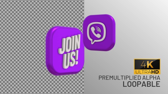 Join Us on Viber, Motion Graphics | VideoHive