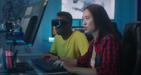 Video Game Developers Working Together, Stock Footage | VideoHive