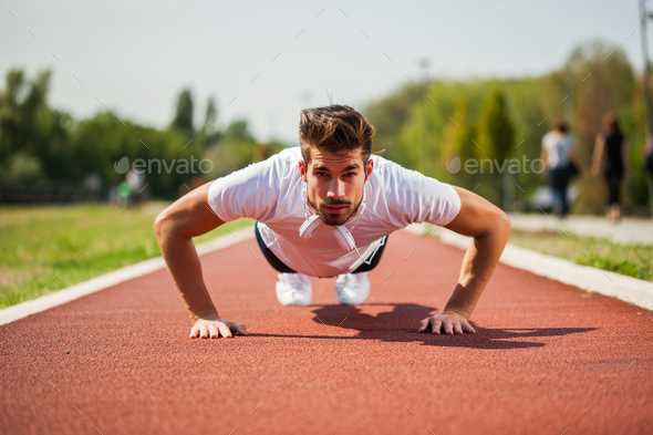 Outdoor exercise Stock Photo by djoronimo | PhotoDune