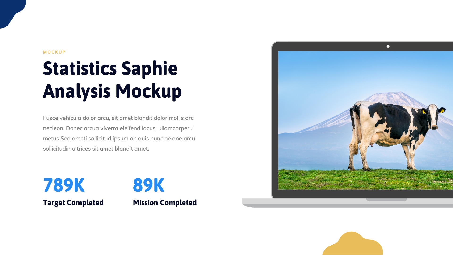 Saphie - Dairy Farm & Milk Powerpoint Template, Presentation Templates