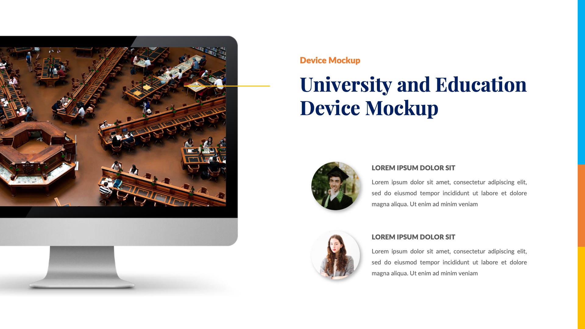 University and Education Google Slides Template, Presentation Templates