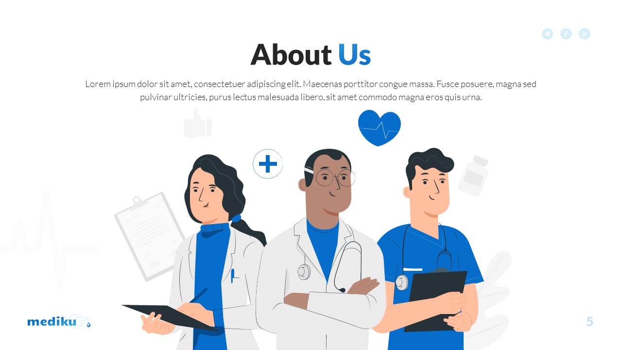 Mediku Medical Presentation, Presentation Templates | GraphicRiver