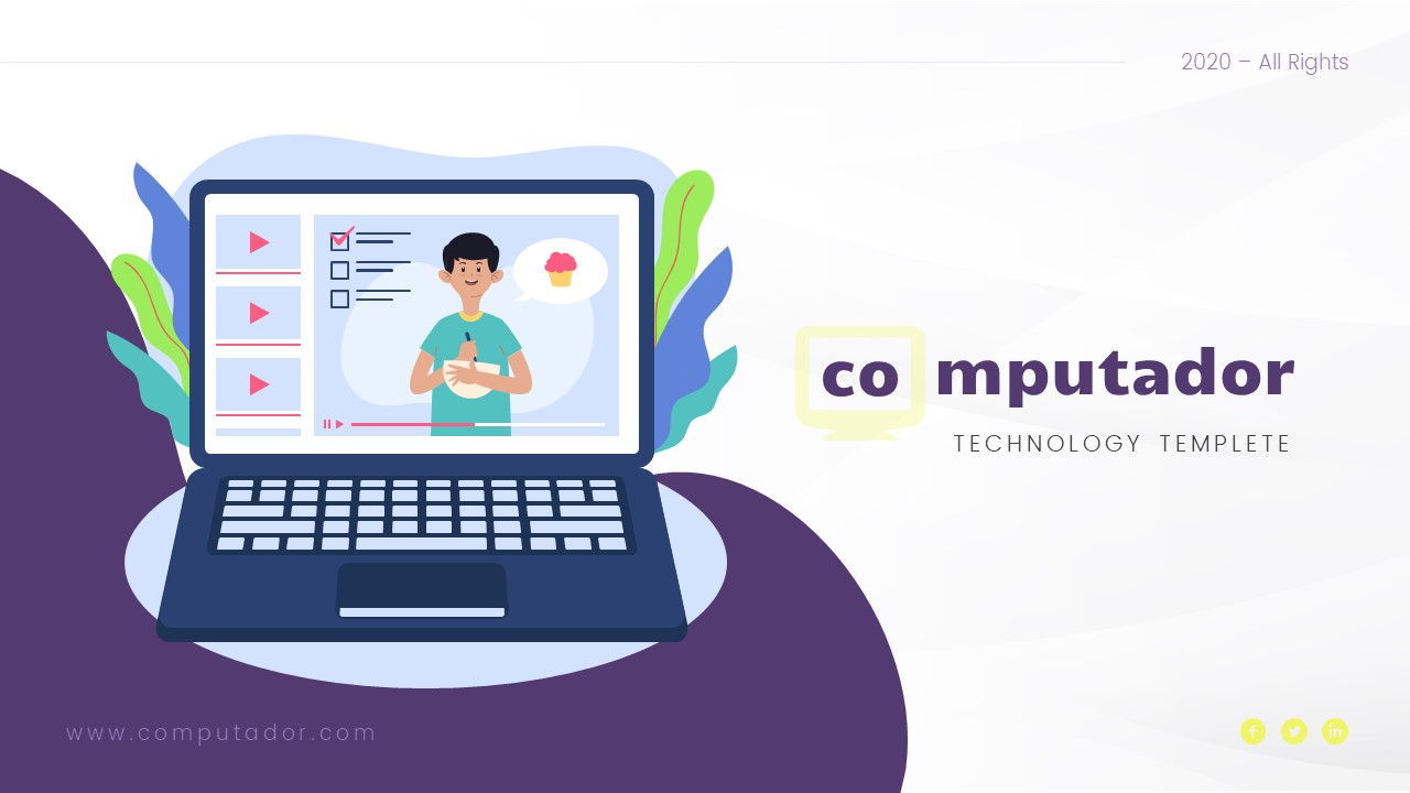 Computador Technology Presentation, Presentation Templates | GraphicRiver