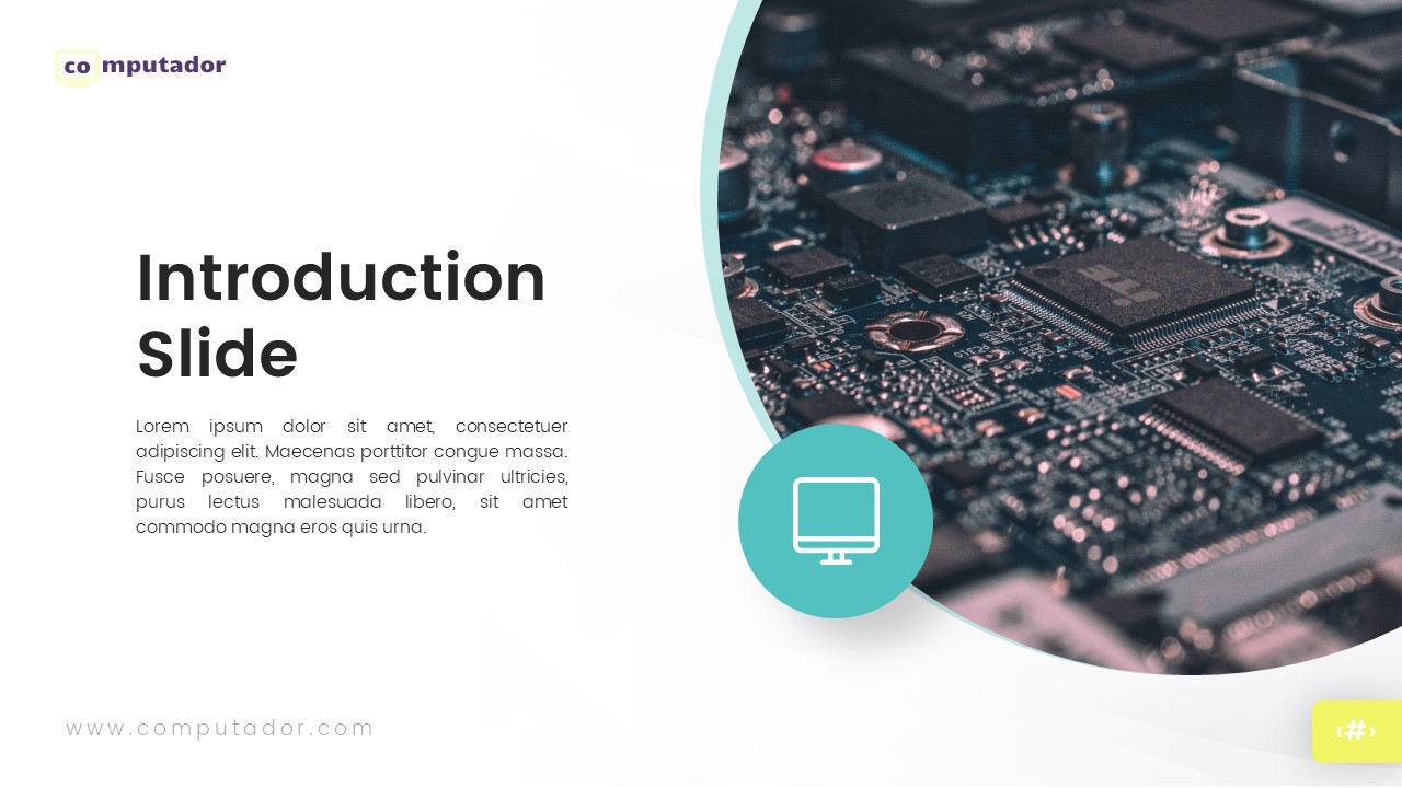 Computador Technology Presentation, Presentation Templates | GraphicRiver