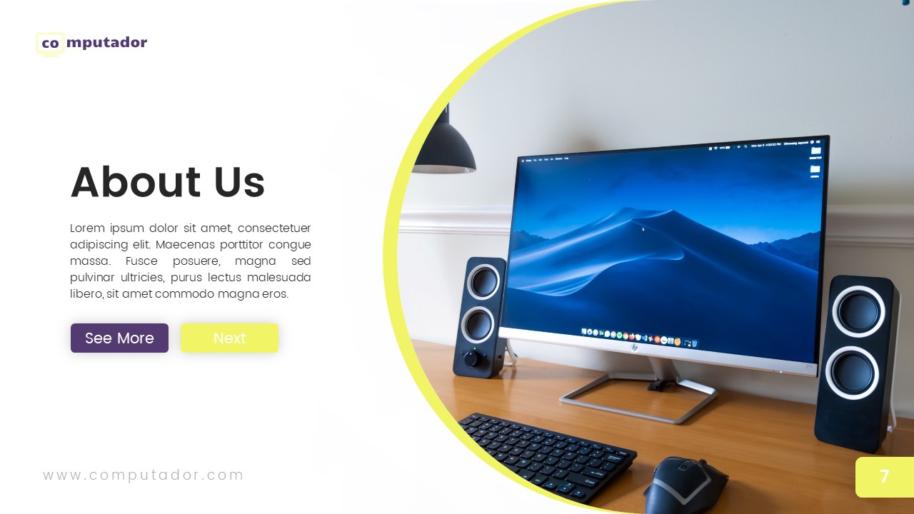 Computador Technology Presentation, Presentation Templates | GraphicRiver