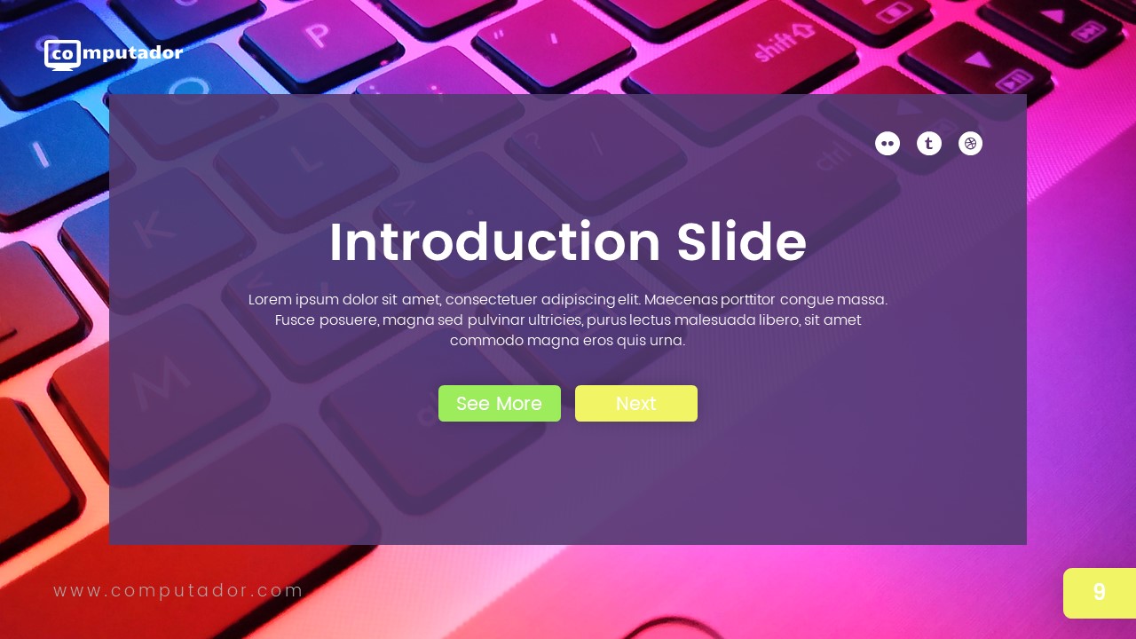 Computador Technology Presentation, Presentation Templates | GraphicRiver