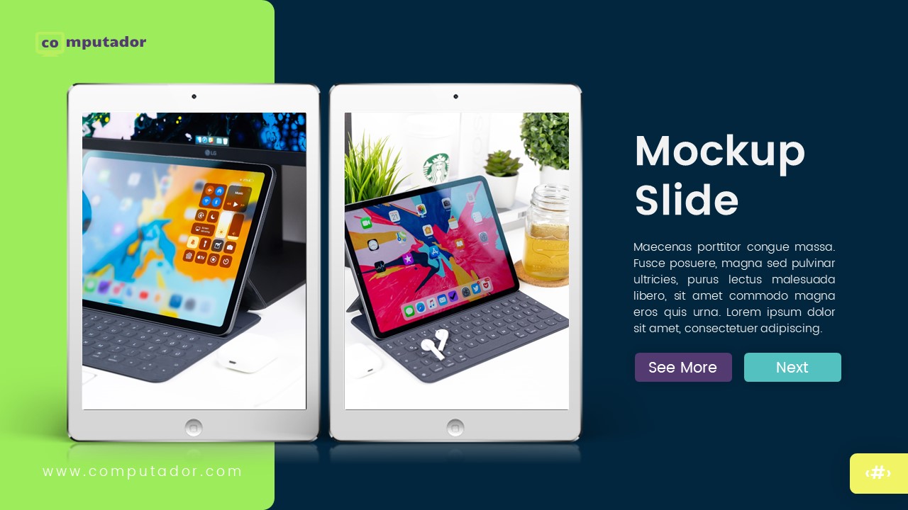 Computador Technology Presentation, Presentation Templates | GraphicRiver