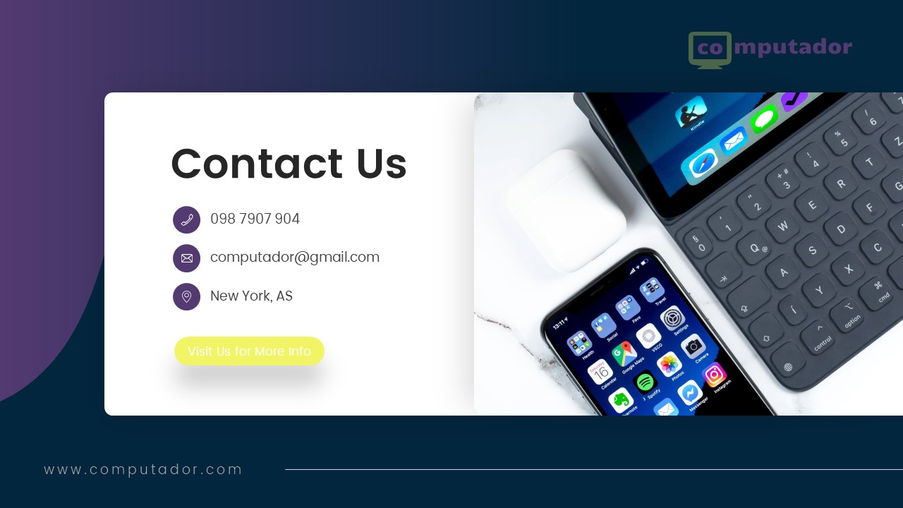 Computador Technology Presentation, Presentation Templates | GraphicRiver