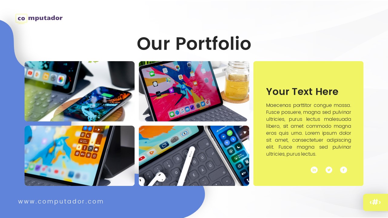 Computador Technology Presentation, Presentation Templates | GraphicRiver