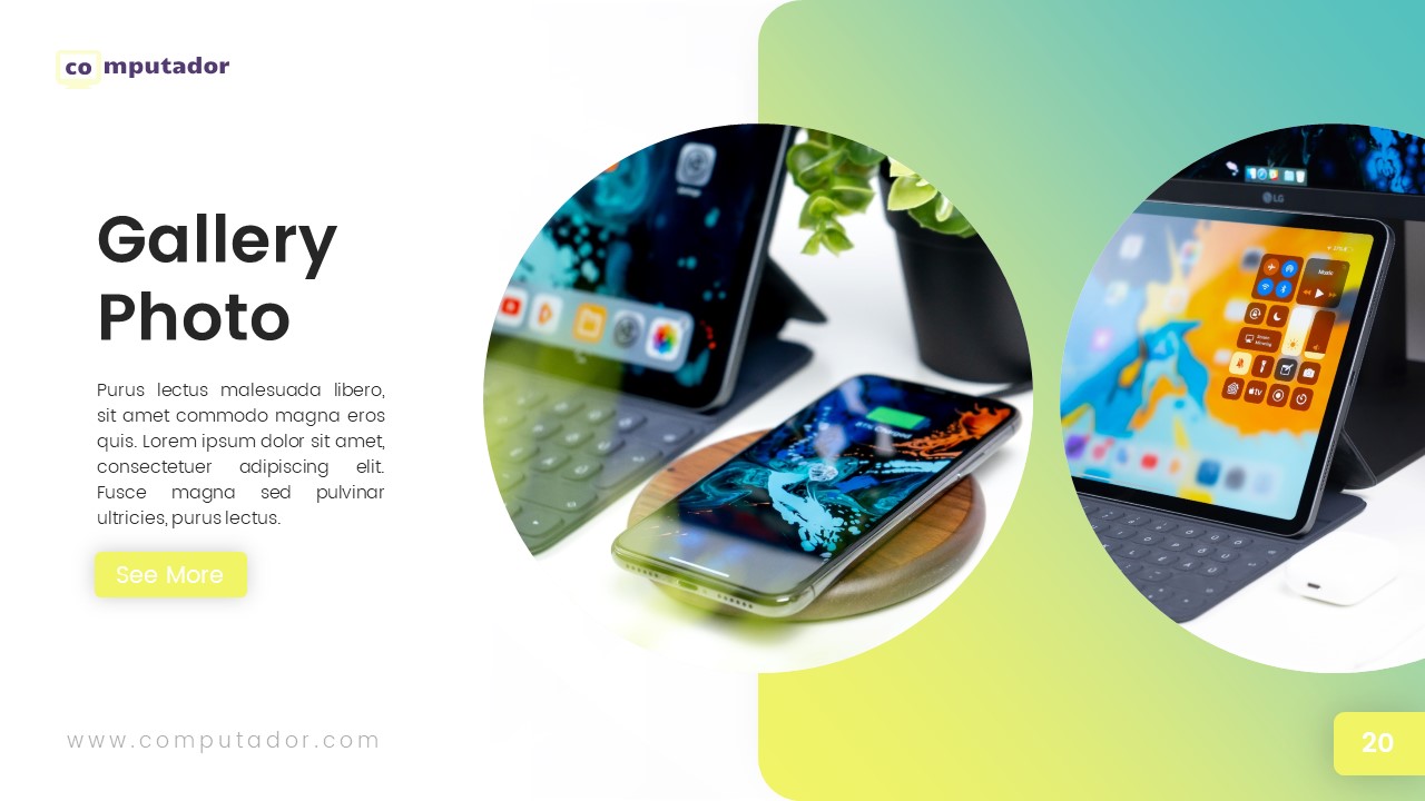 Computador Technology Presentation, Presentation Templates | GraphicRiver