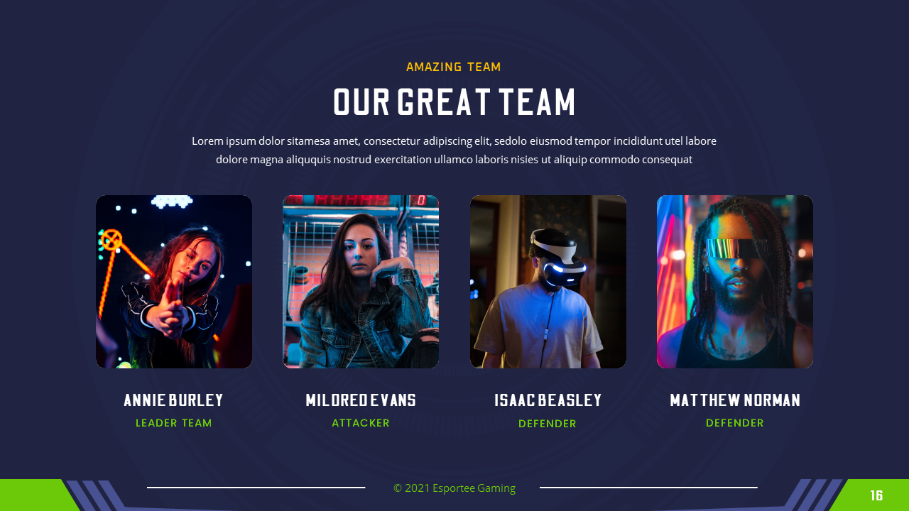 Esportee - Esport Gaming PowerPoint Presentation Template, Presentation ...