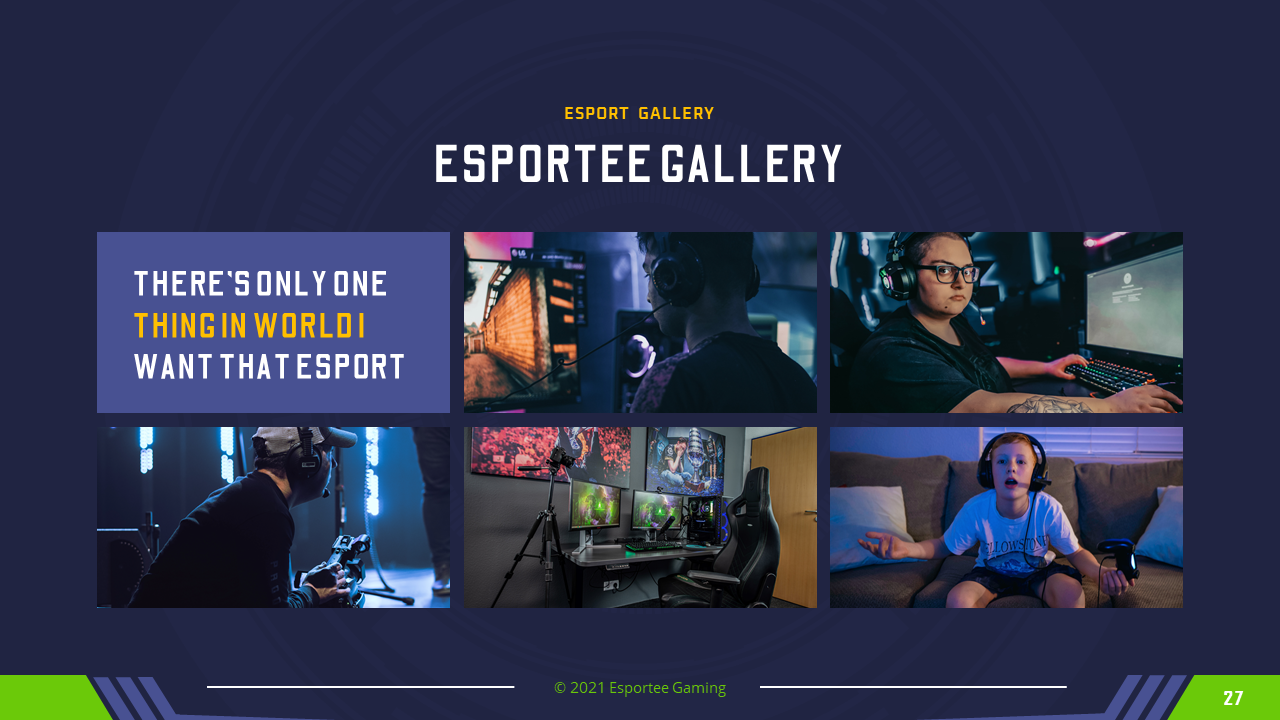Esportee - Esport Gaming PowerPoint Presentation Template, Presentation ...