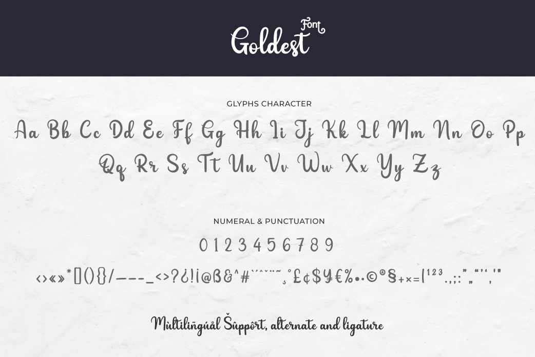 Goldest, Fonts | GraphicRiver